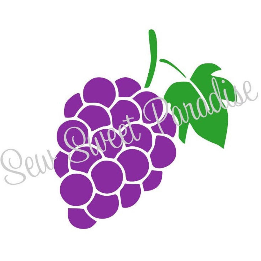 Grapes SVG Wine SVG Purple Grapes SVG Digital Download Cut - Etsy
