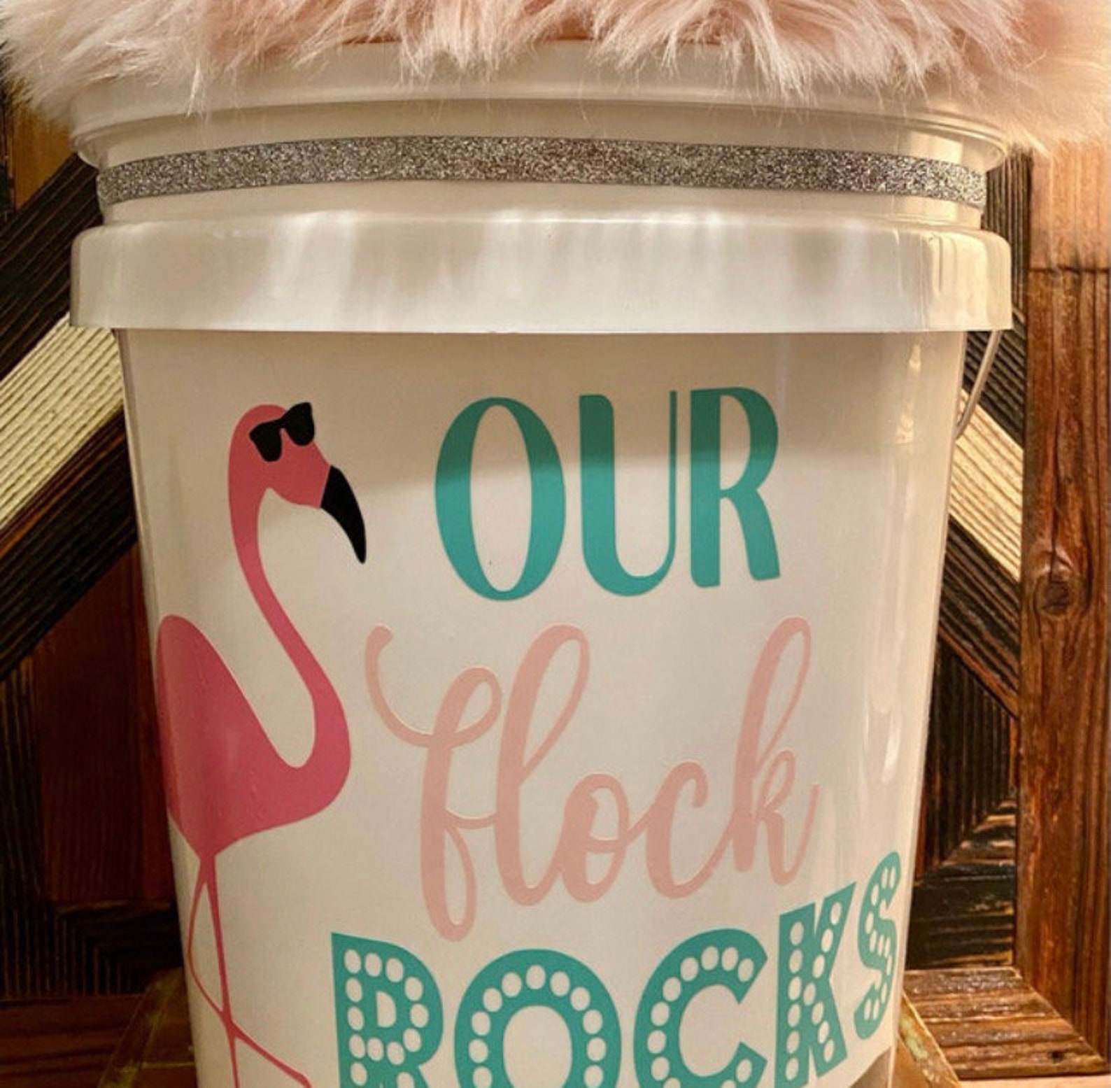 Flamingo SVG, Our Flock Rocks SVG, Summer SVG, Digital Download, Cut ...