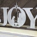 JOY Sign, Christmas Sign, Holiday Sign, Nativity Sign, Christmas Decor ...
