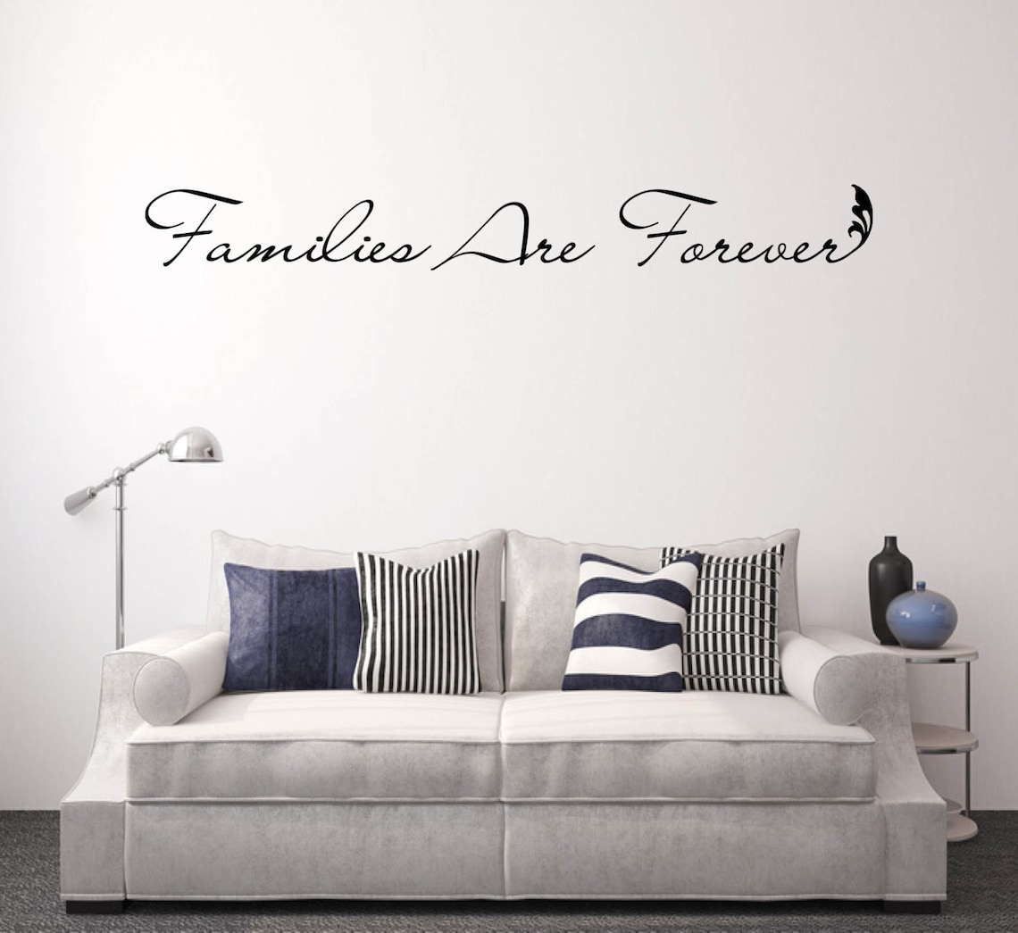 Family Decals Family Vinyl Decals Wall Decals Family Foyer - Etsy