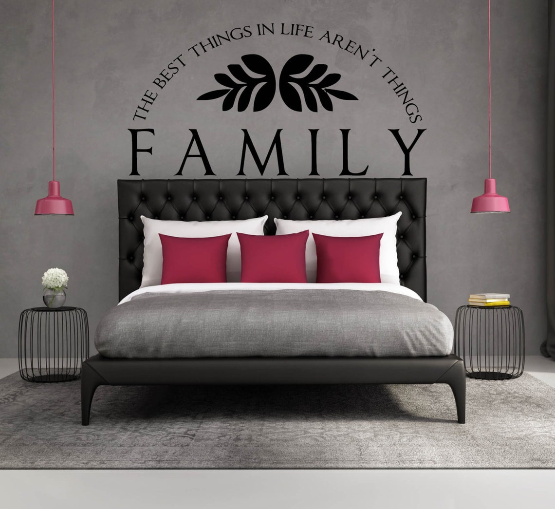 Family Wall Decal Family Vinyl Decal Family Quote Decals | Etsy