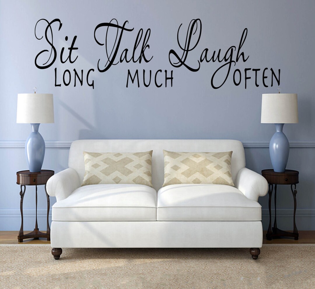 Home Wall Decal, Wall Decal Quote, Wall Decals Living Room, Wall Decals ...