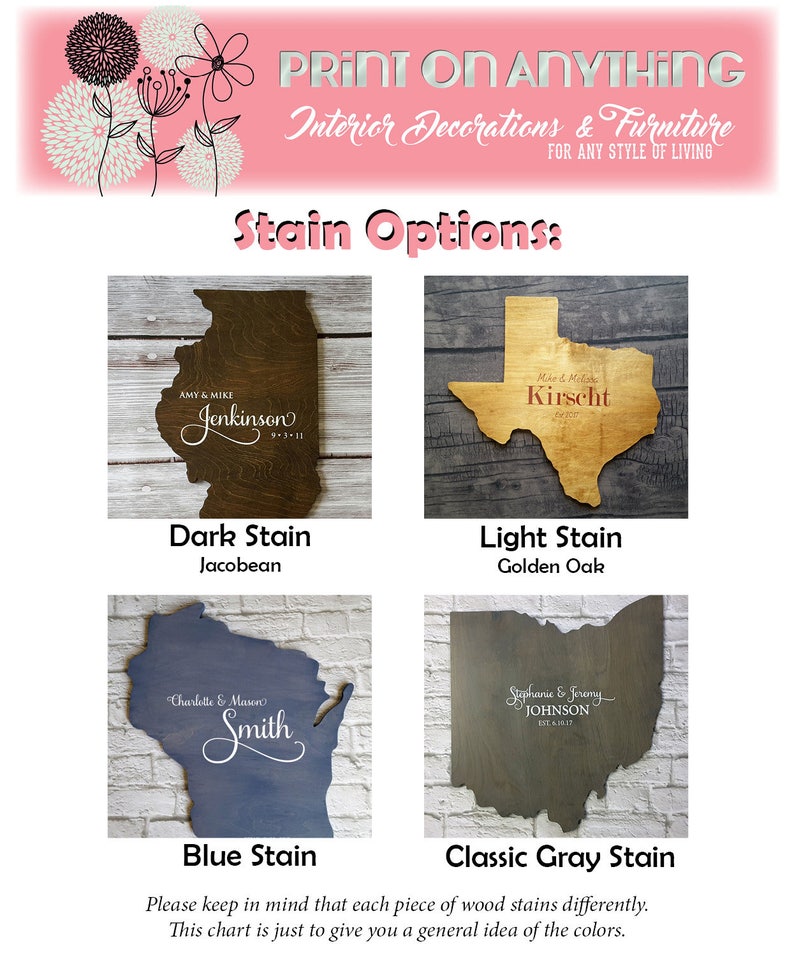 Wedding Guest Book Alternative. State Guest Book. Wood Guest - Etsy