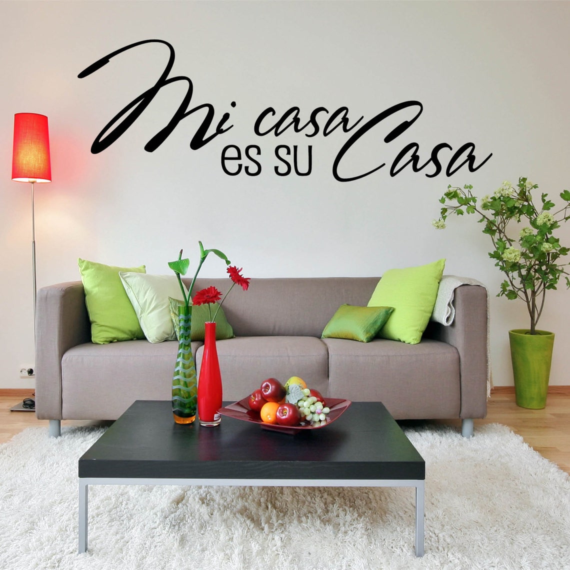 Spanish Wall Decal Mi Casa Es Su Casa Home Wall Decal - Etsy