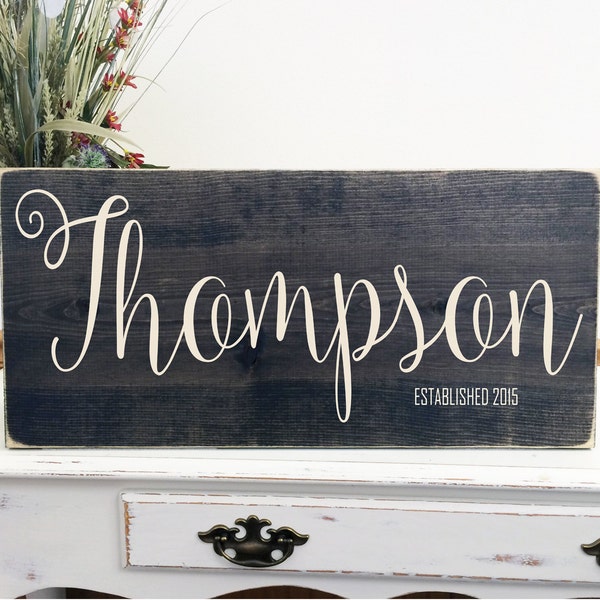 Established Sign - Etsy