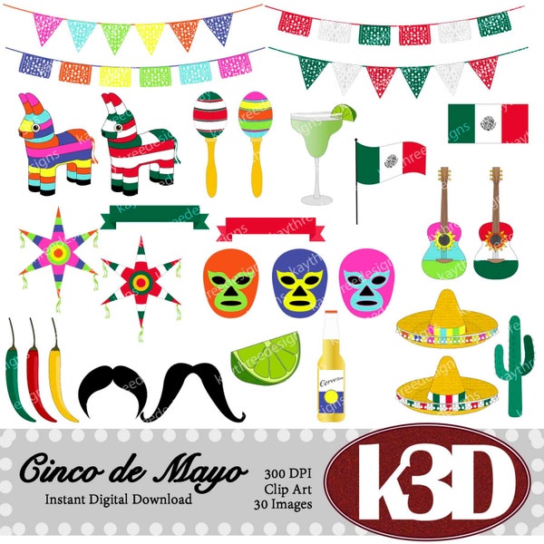 Papel Picado Clipart - Etsy