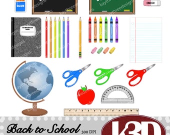 Pencils Clipart Set Instant Download School or Planner Clip - Etsy
