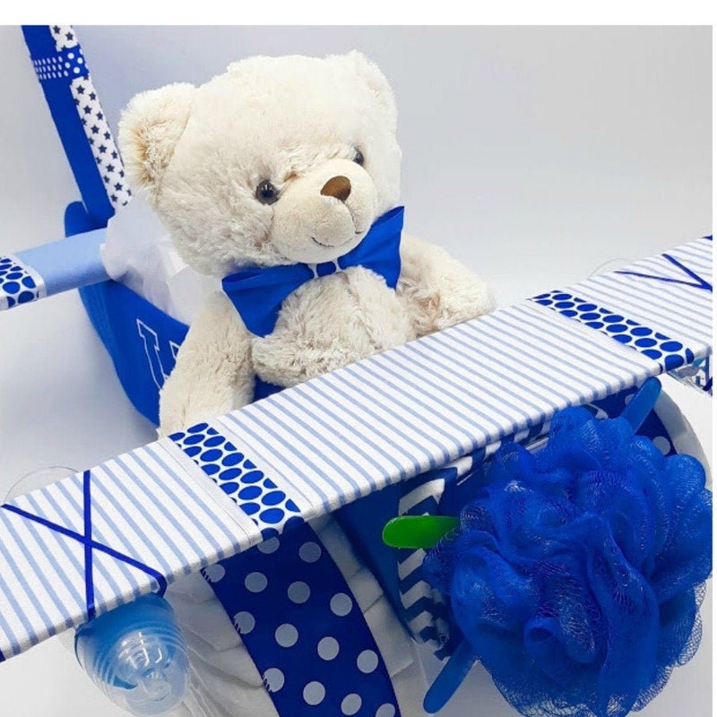 Airplane Diaper Cake - Etsy