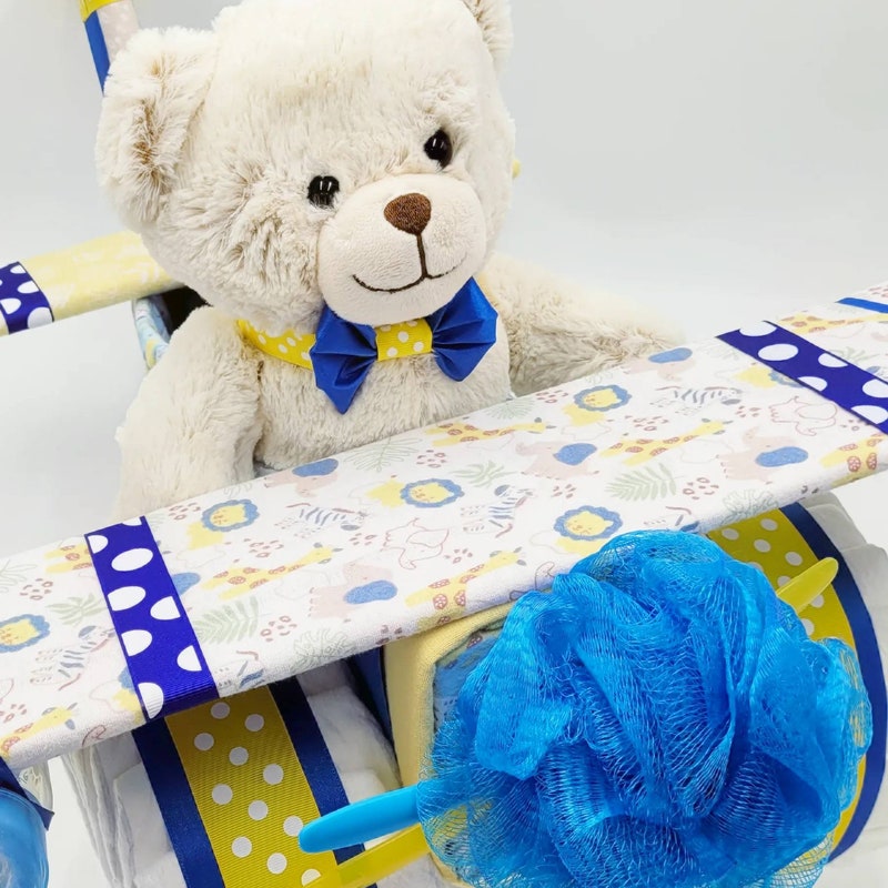 Airplane Diaper Cake - Etsy