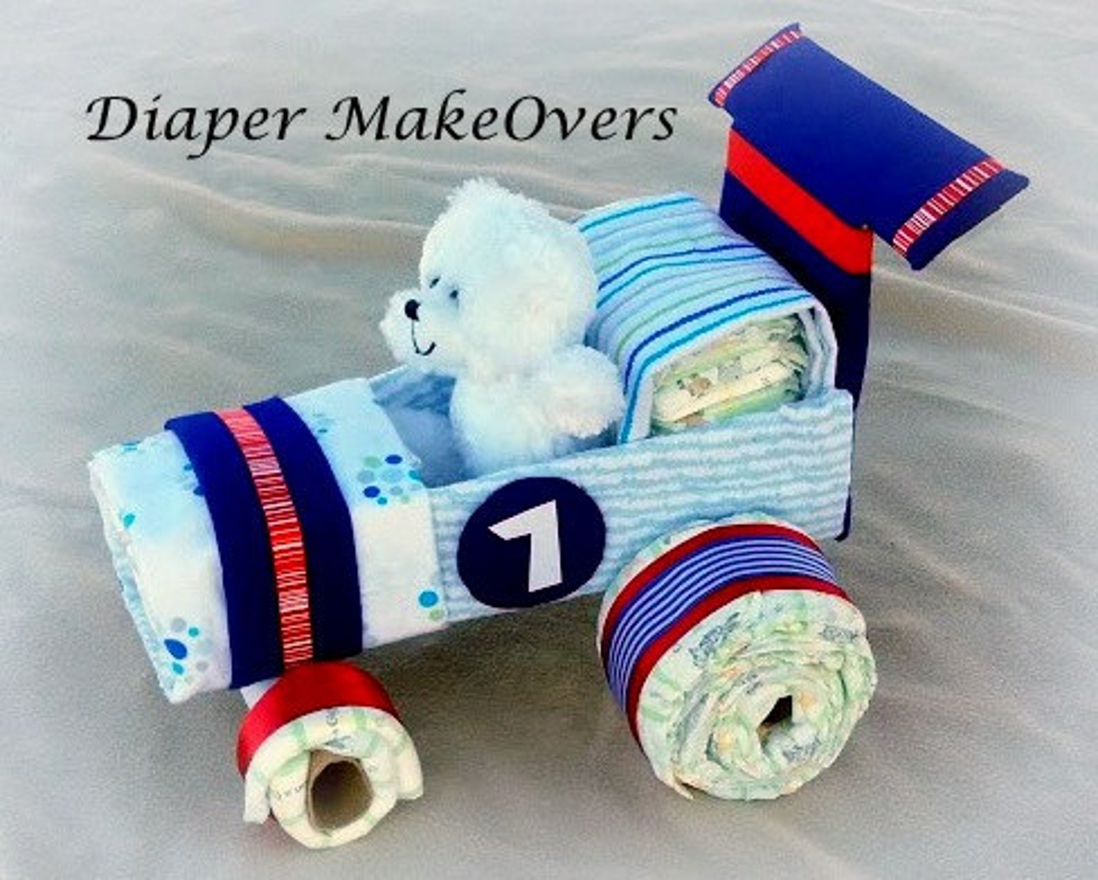 Race Car Diaper Cake Diaper Cake Baby Shower Gift Baby | Etsy