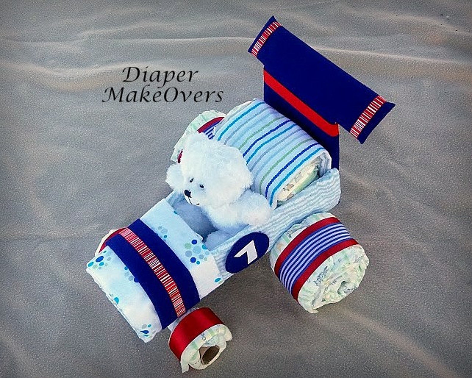 Race Car Diaper Cake Diaper Cake Baby Shower Gift Baby | Etsy
