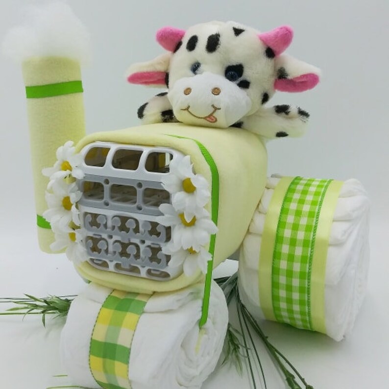 Farm Baby Shower Decor Diaper Cake Country Diaper Cake - Etsy