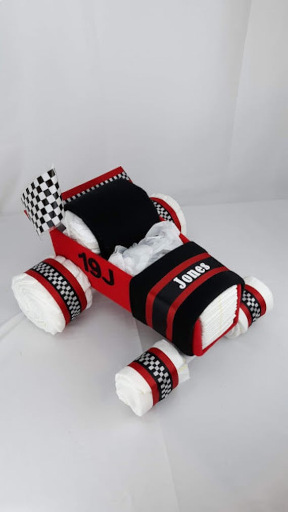 Star Diapers Race Car