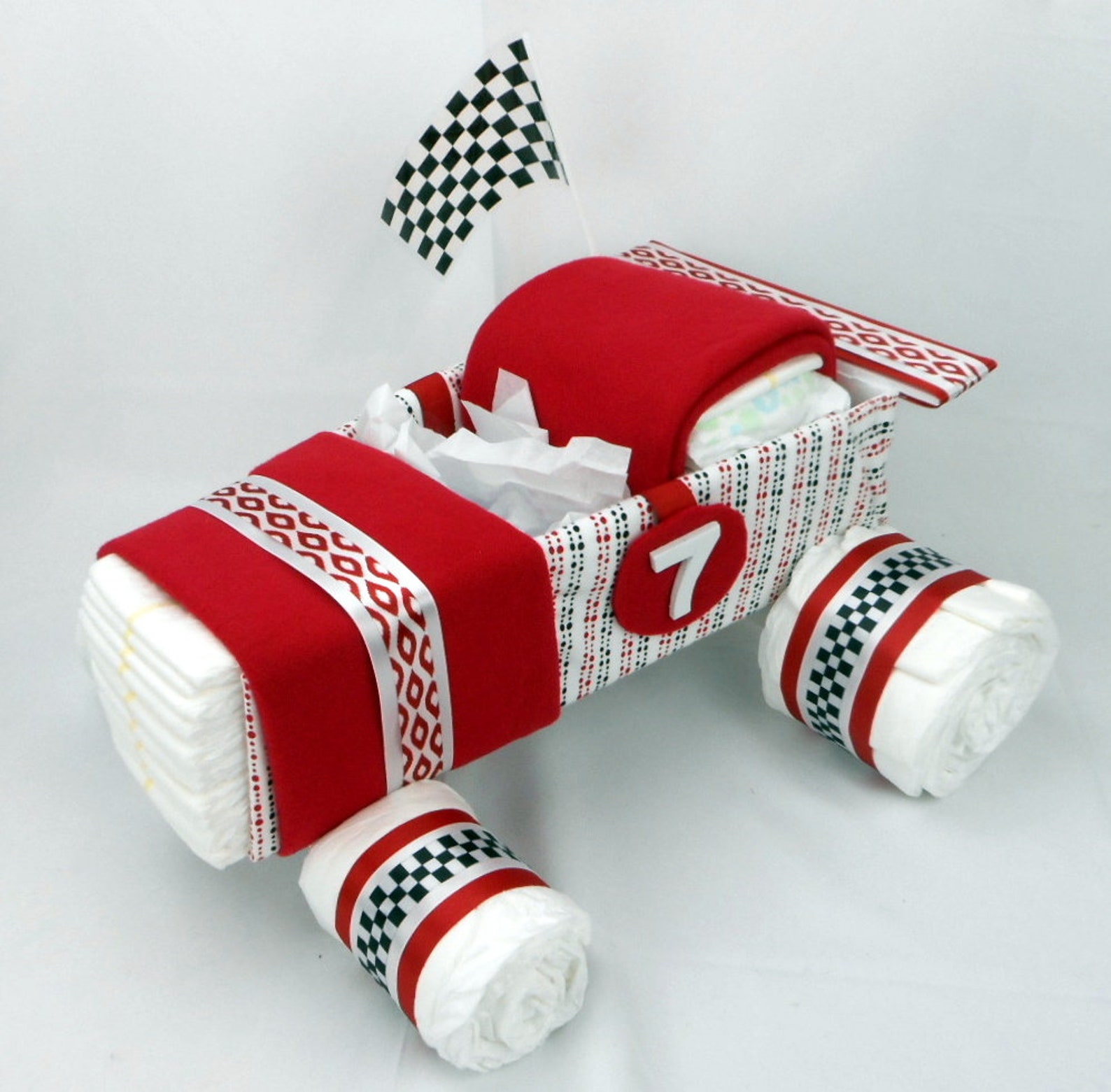 Race Car Diaper Cake Diaper Cake Baby Shower Gift Baby | Etsy