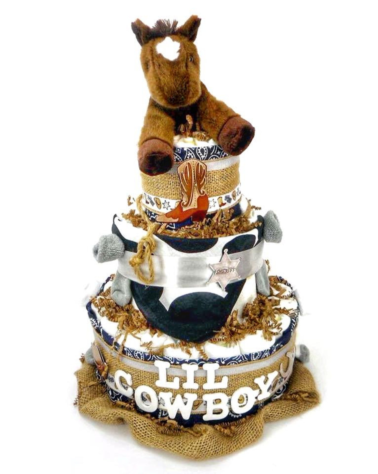 Farm Diaper Cake Unique Diaper Cake Baby Shower - Etsy