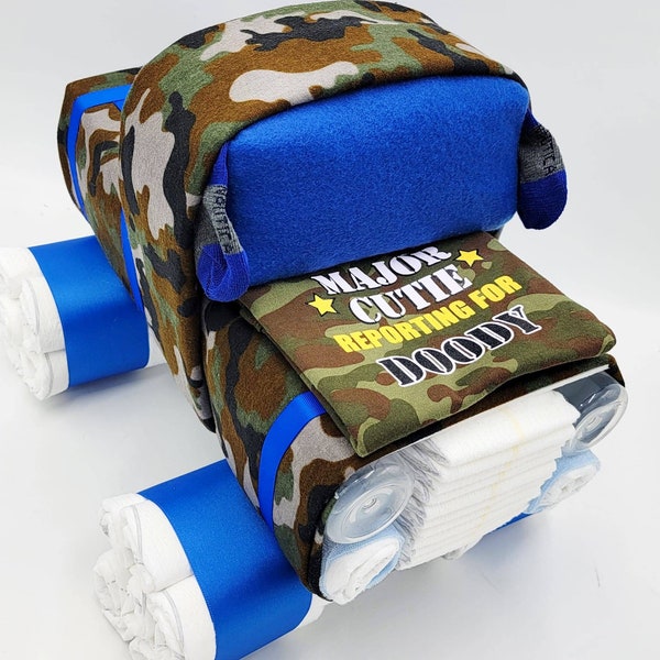 Camo Diaper Cakes - Etsy