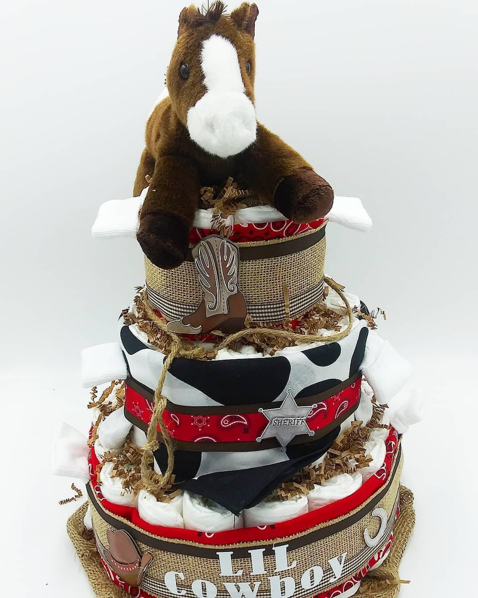 Farm Diaper Cake Unique Diaper Cake Baby Shower - Etsy