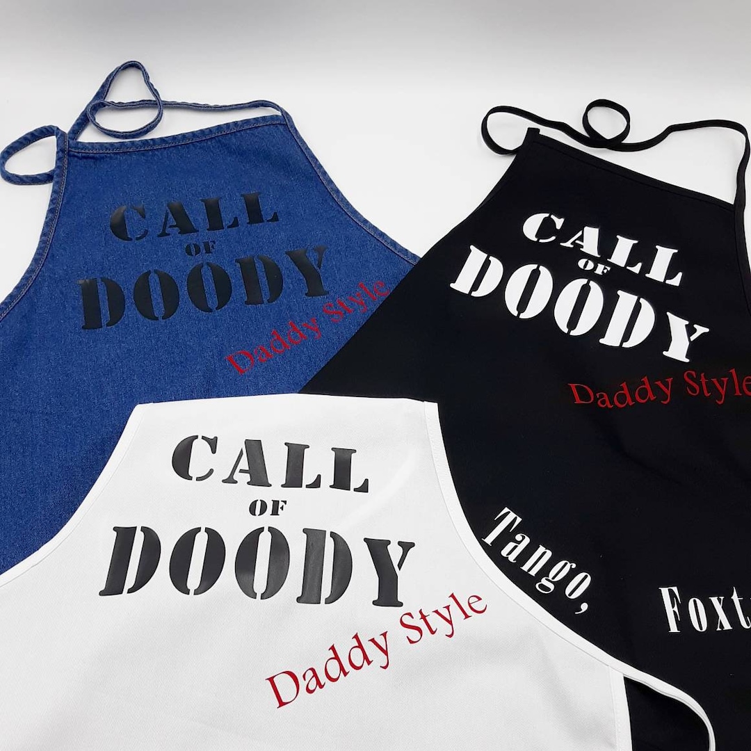 First Time Dad Gift - Daddy Doody Apron (apron Only) - New Dad Gift ...