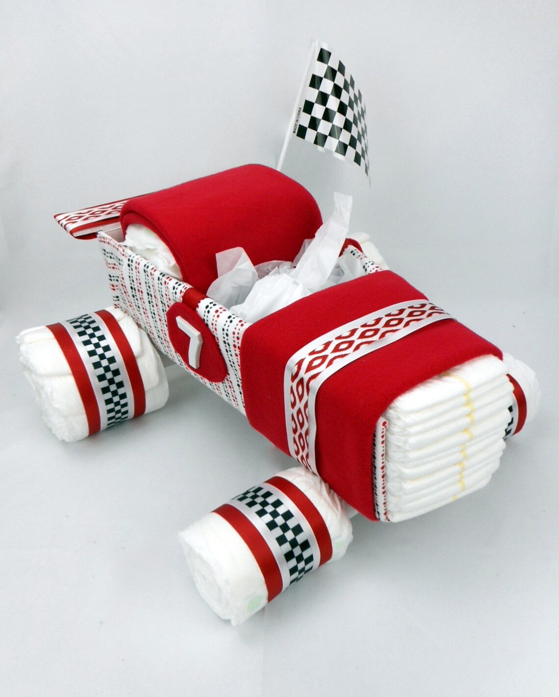 Race Car Diaper Cake Diaper Cake Baby Shower Gift Baby | Etsy