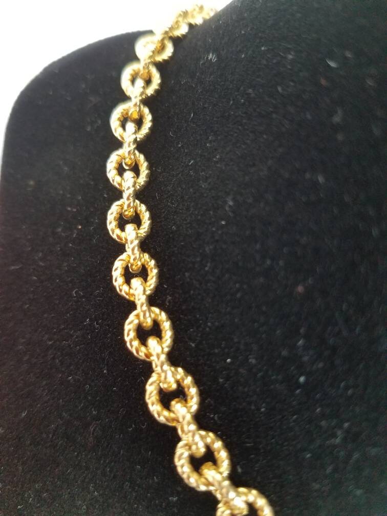 Vintage Reticulated Gold Toned Metal Fish With Colored Bars | Etsy