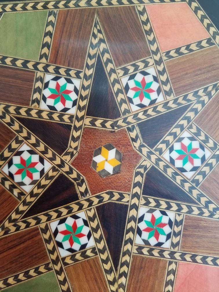 Excellent Vintage Quilt Pattern Wooden Plate - Etsy UK