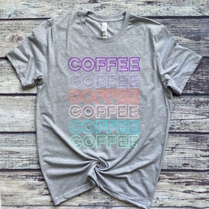 Coffee Coffee Coffee Shirt Coffee T-shirt Coffee Lovers - Etsy