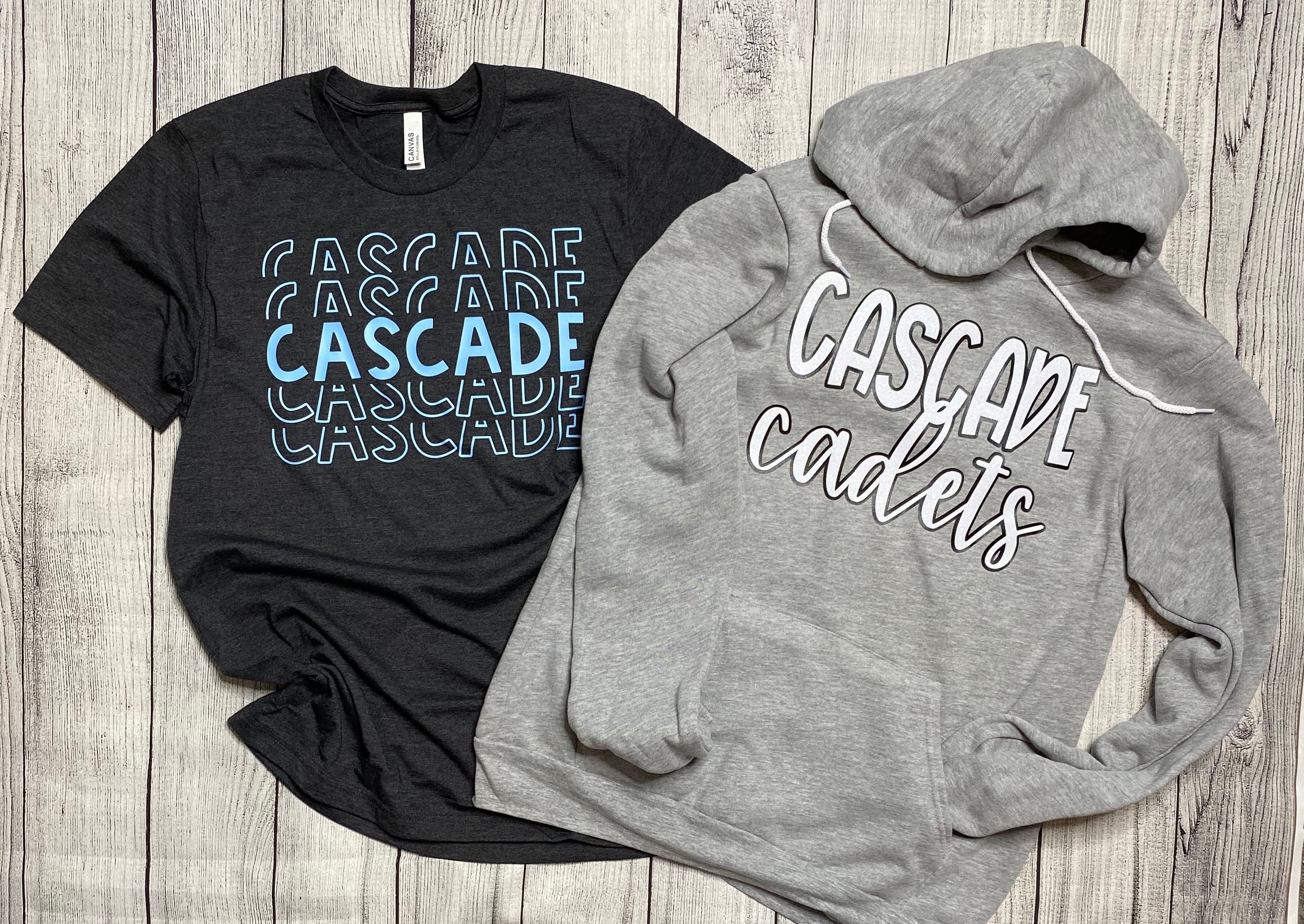 Cascade School Spirit Wear Cascade Cadets School Pride Hoodie | Etsy