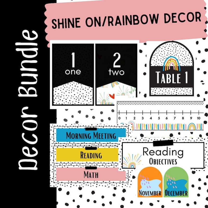 Classroom Decor Bundle - Etsy