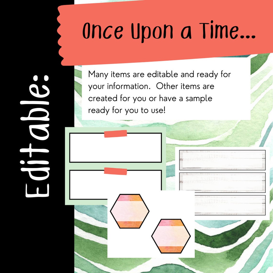 Once Upon a Time... Classroom Decor Bundle - Etsy