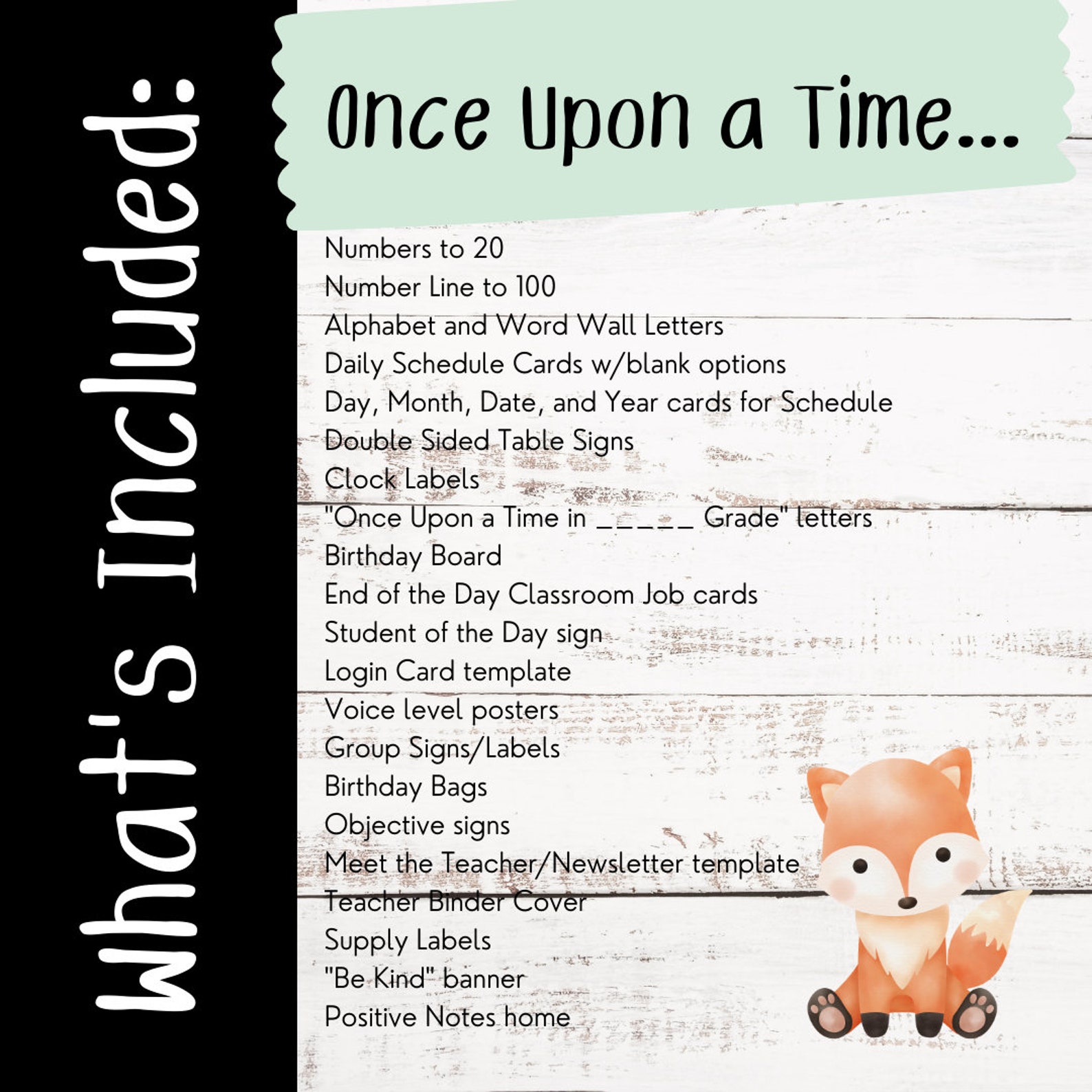 Once Upon a Time... Classroom Decor Bundle - Etsy