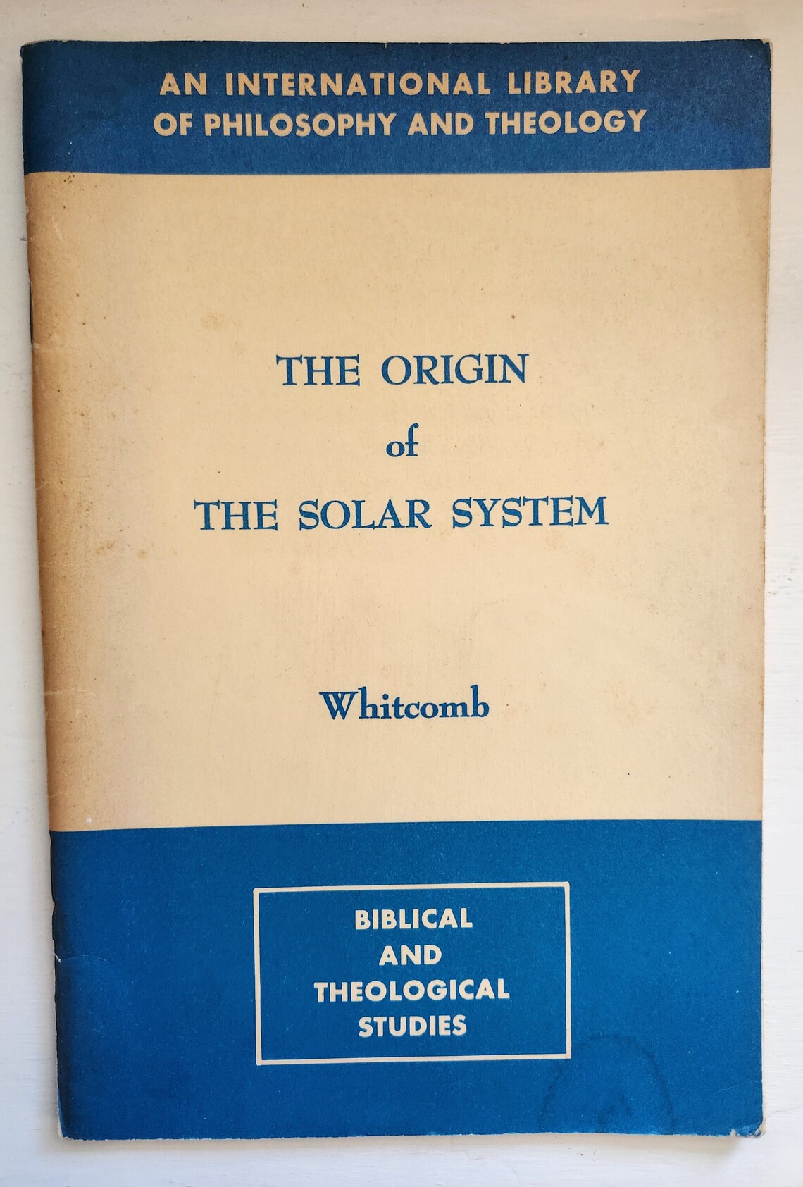 The Origin of the Solar System by John C. Whitcomb, 1964 - Etsy