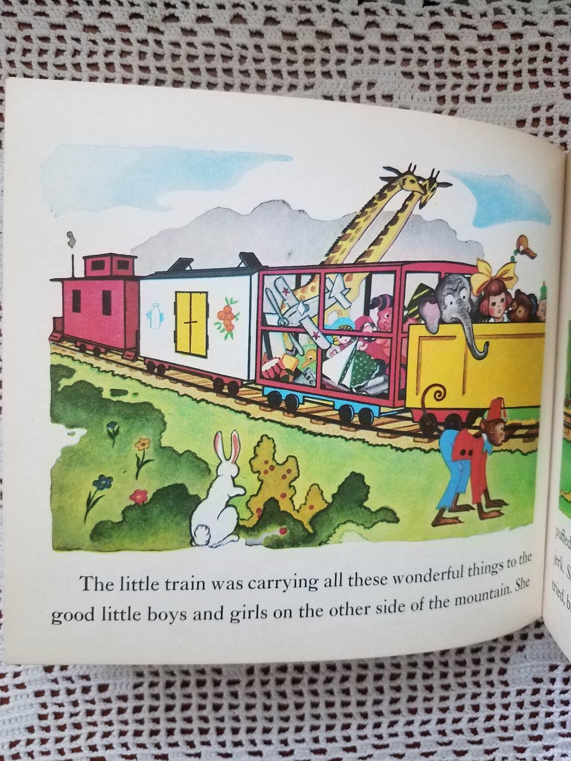 The Little Engine That Could by Watty Piper 1961 Complete | Etsy