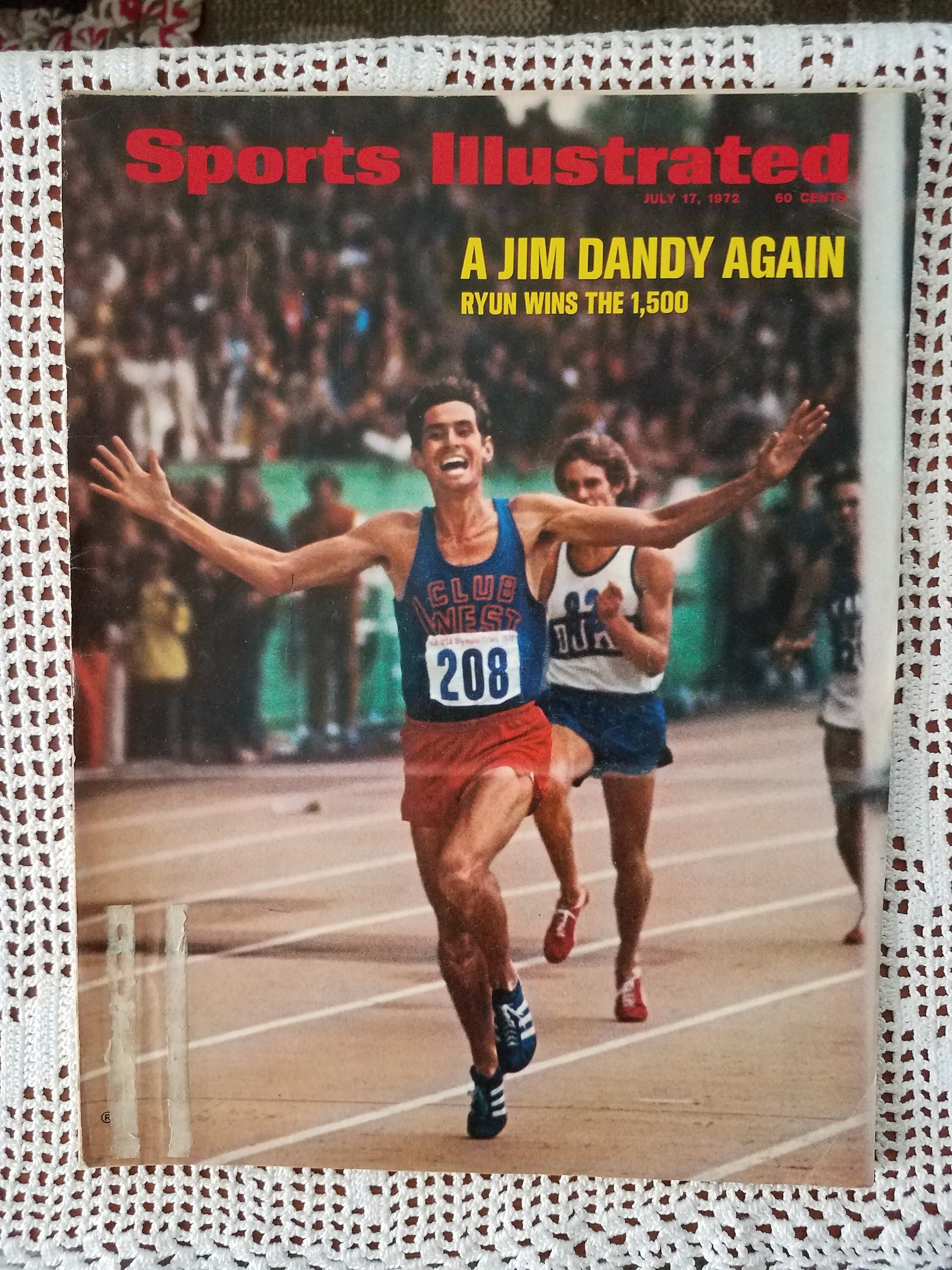 Collection of Four Vintage Sports Illustrated Magazines With Covers ...