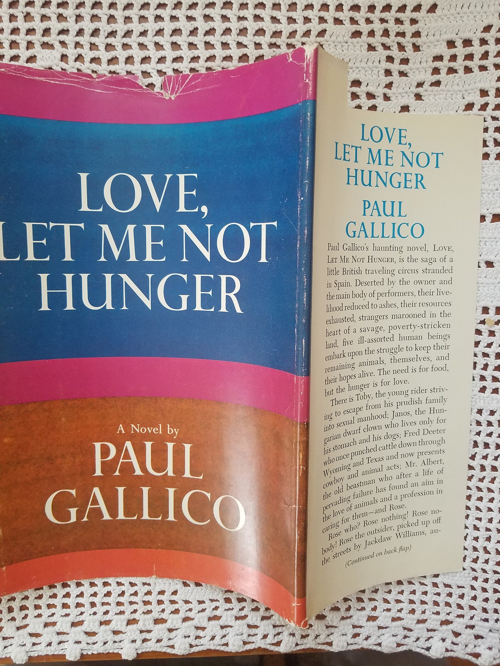 Love Let Me Not Hunger A Novel by Paul Gallico 1963 - Etsy