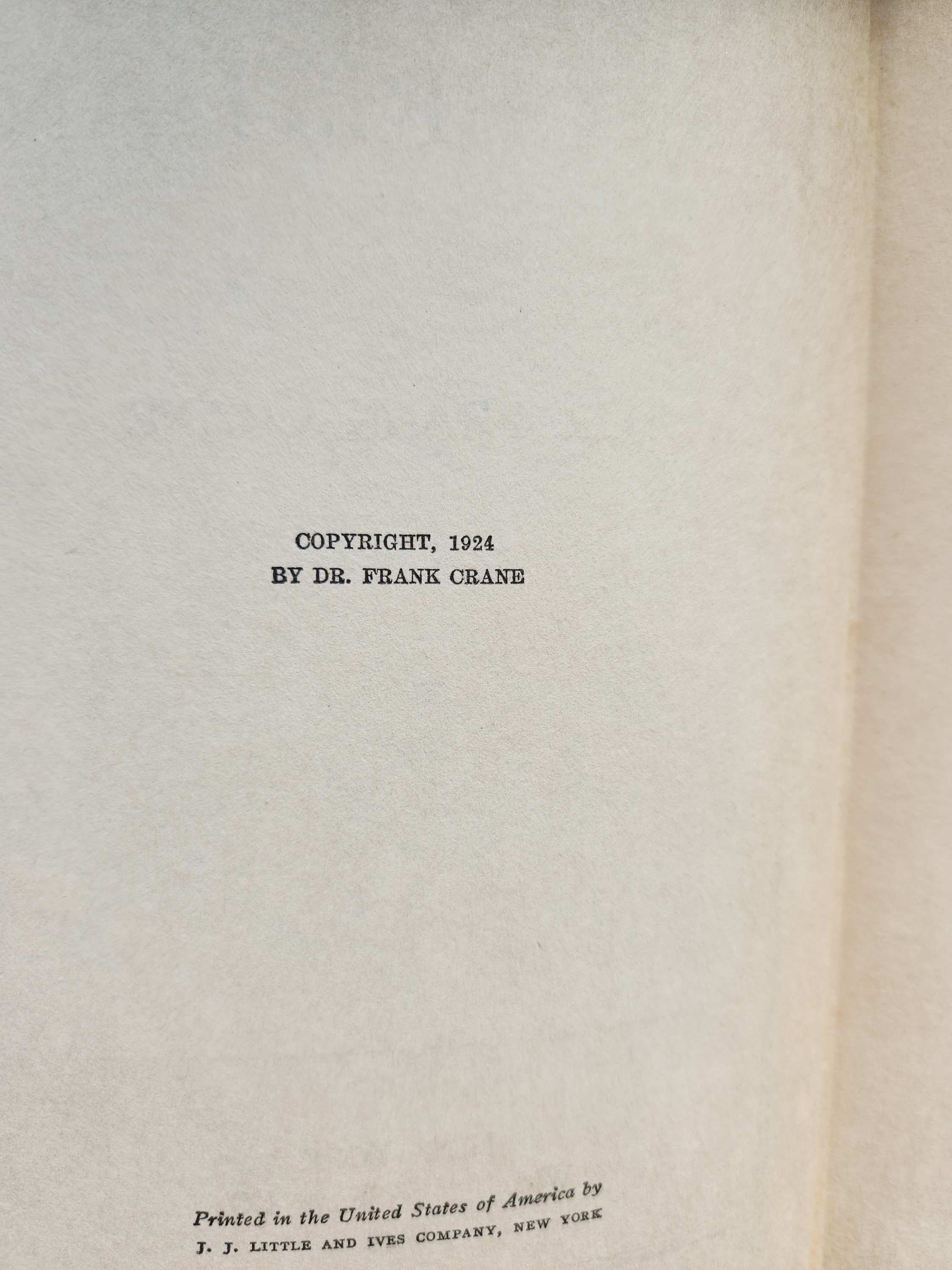 Why I Am A Christian by Dr. Frank Crane, 1924 First Edition - Etsy