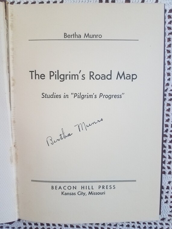The Pilgrim's Road Map Studies in pilgrim's - Etsy