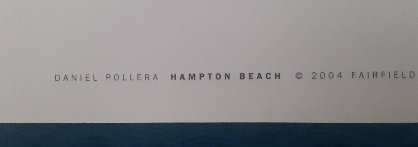 Daniel Pollera hampton Beach Art Print. - Etsy