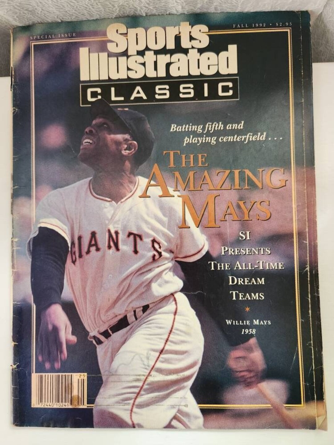 Classic Sports Illustrated With the Amazing Mays on the Cover - Etsy