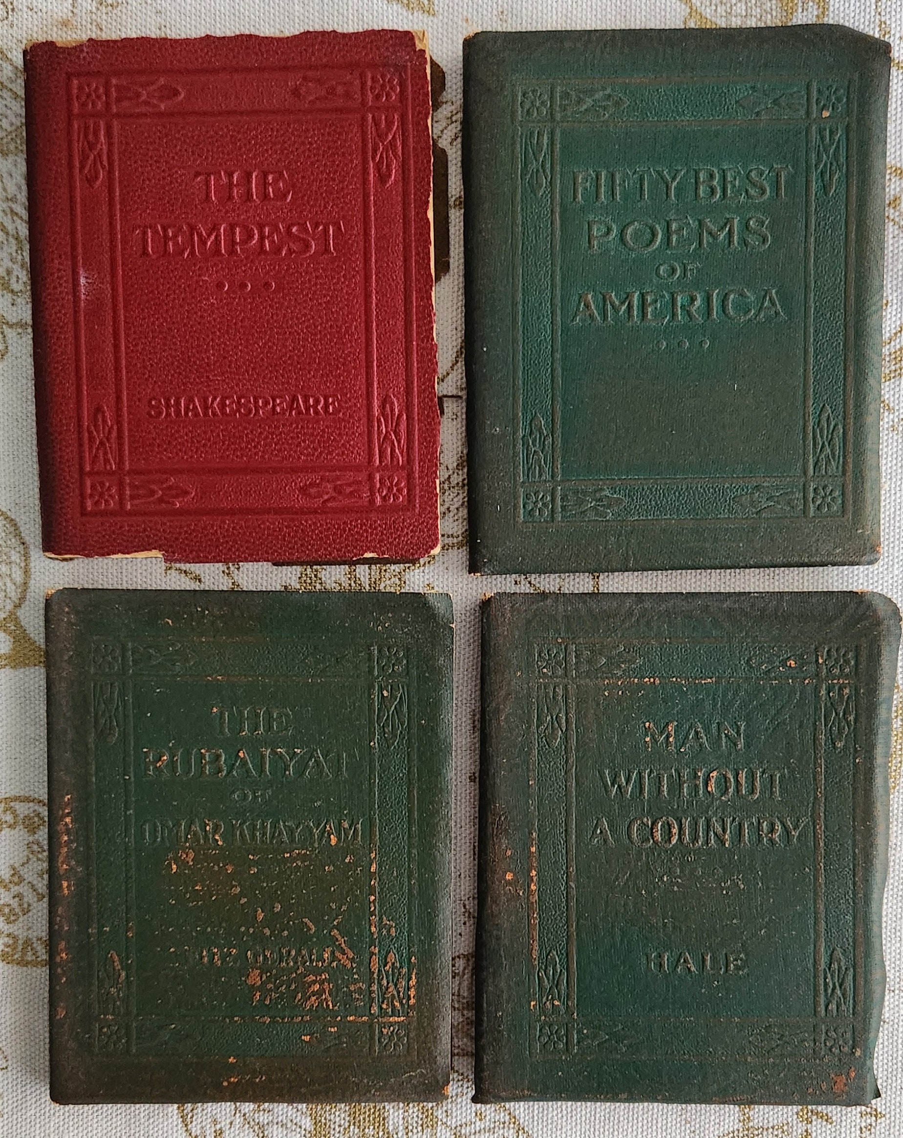 Nine Vintage Books From the Little Leather Library Collection. - Etsy