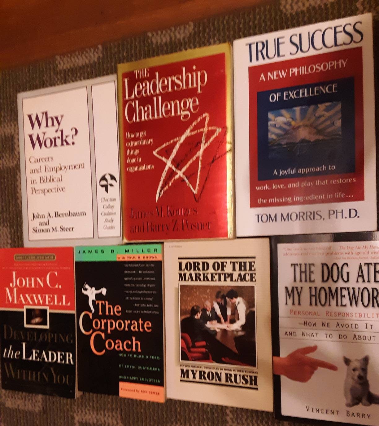 Collection of 7 Paperback Books on Work, Success, and Leadership - Etsy.de