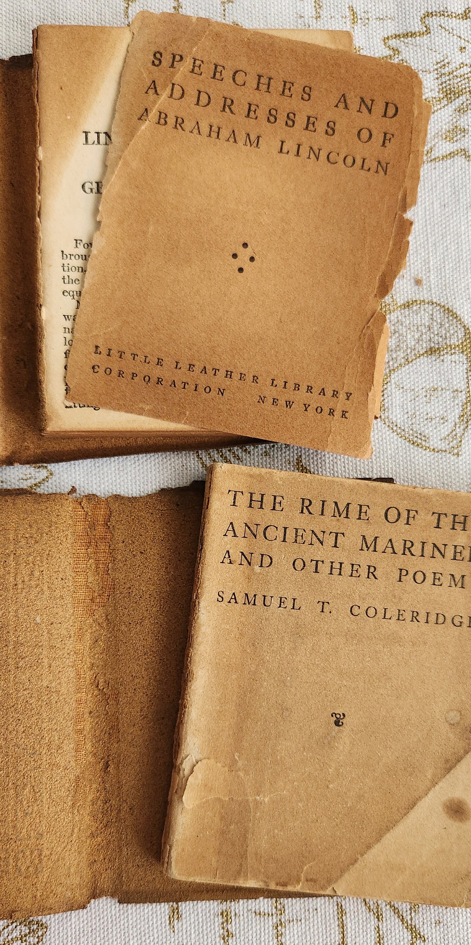 Nine Vintage Books From the Little Leather Library Collection. - Etsy