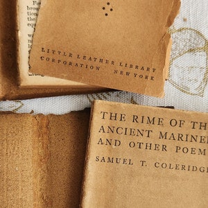 Nine Vintage Books From the Little Leather Library Collection. - Etsy