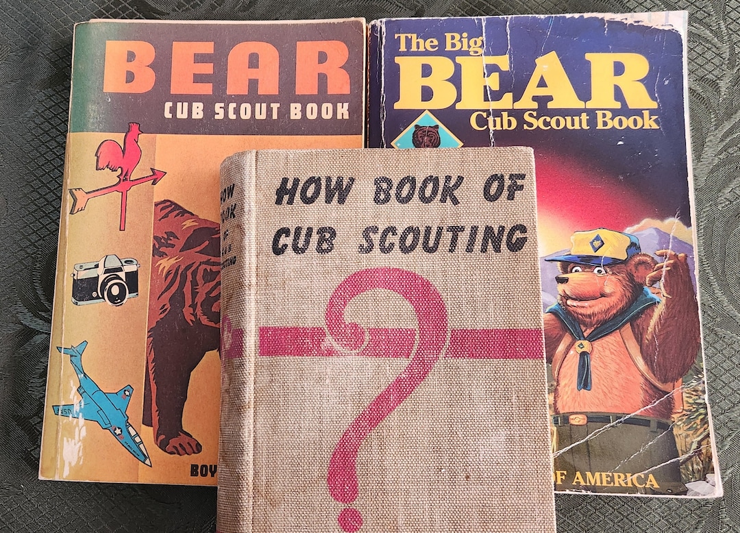Pair of Vintage Cub Scout Books - Etsy