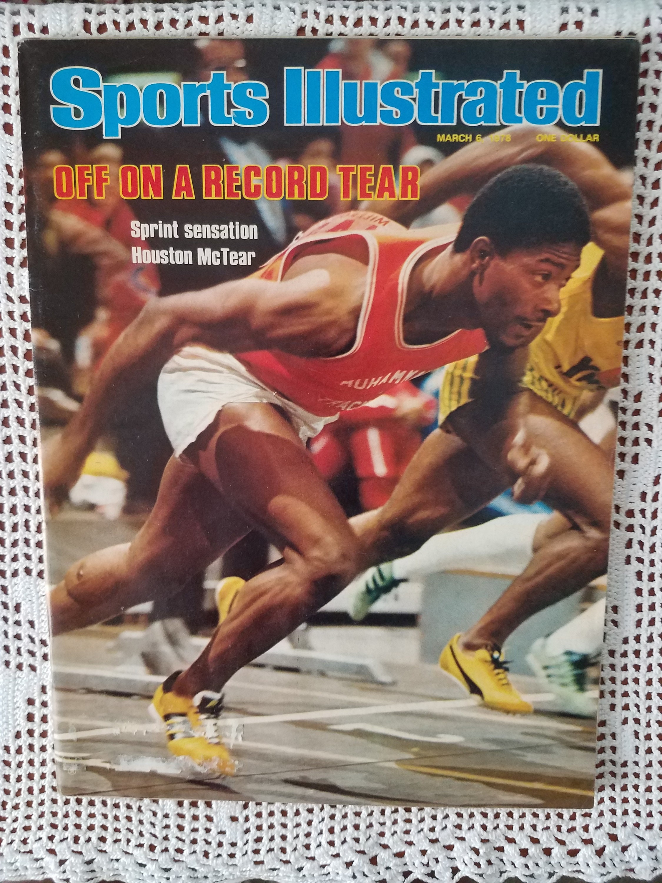 Collection of Four Vintage Sports Illustrated Magazines With Covers ...