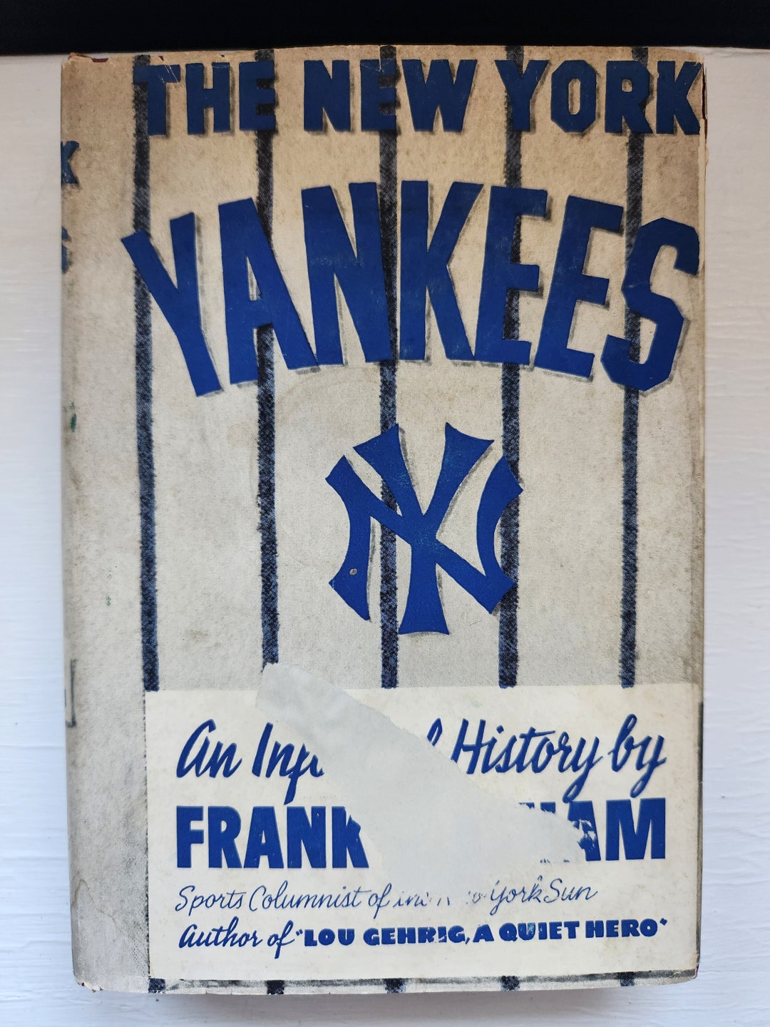 The New York Yankees, an Informal History by Frank Graham, 1943 - Etsy
