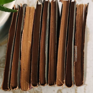 Nine Vintage Books From the Little Leather Library Collection. - Etsy