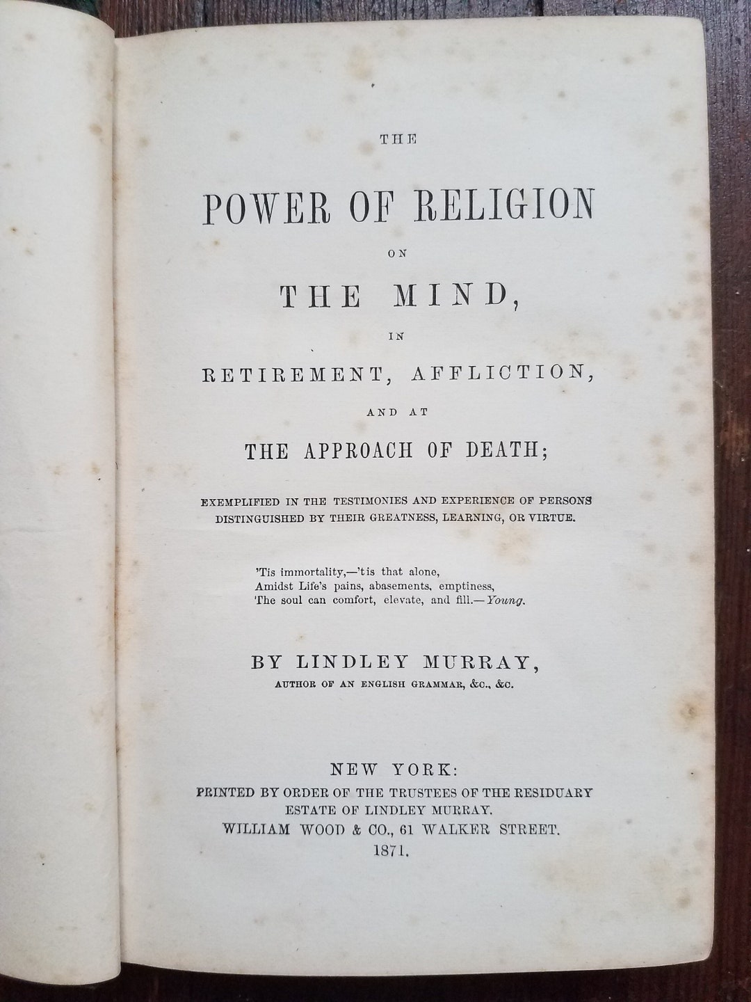 The Power of Religion on the Mind in Retirement, Affliction, and at the ...