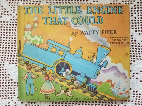 The Little Engine That Could by Watty Piper 1961 Complete - Etsy