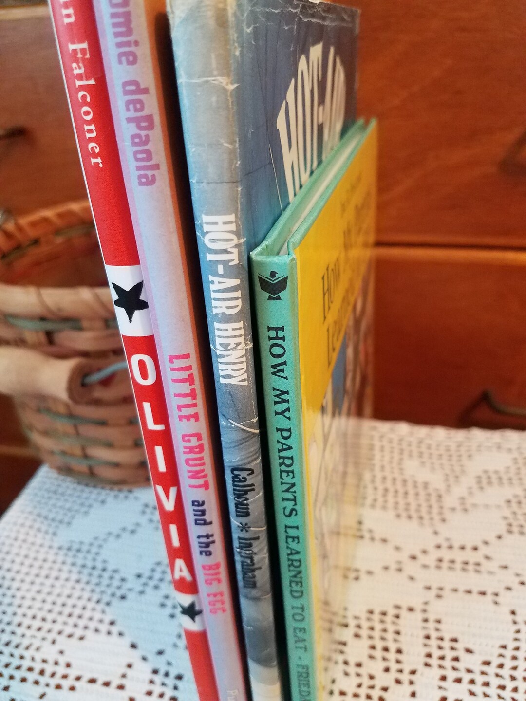 Collection of 4 Vintage Children's Books: Olivia, Little Grunt and the ...