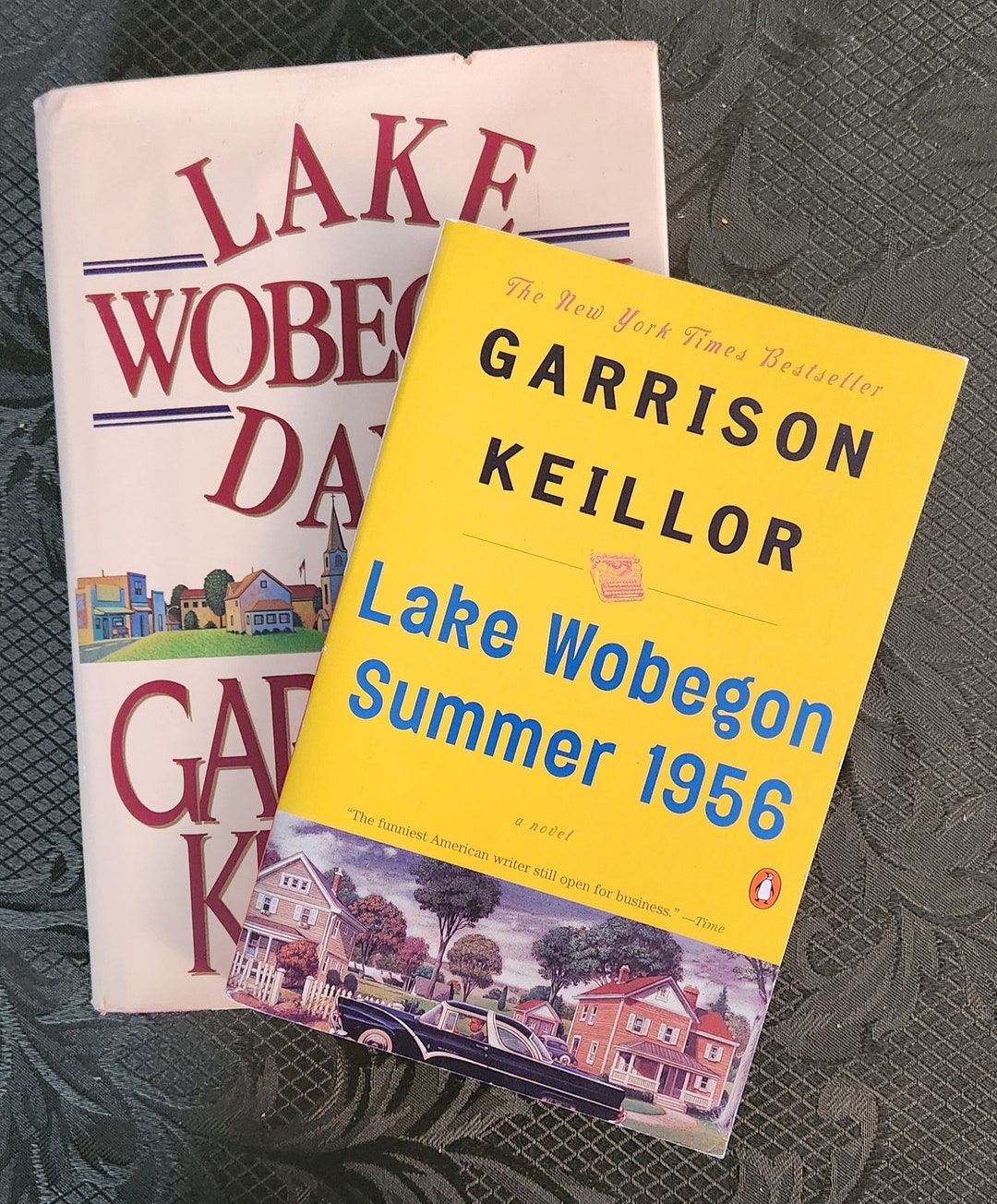 Pair of Books by Garrison Keillor: Lake Wobegon Days, 1985 Seventh ...